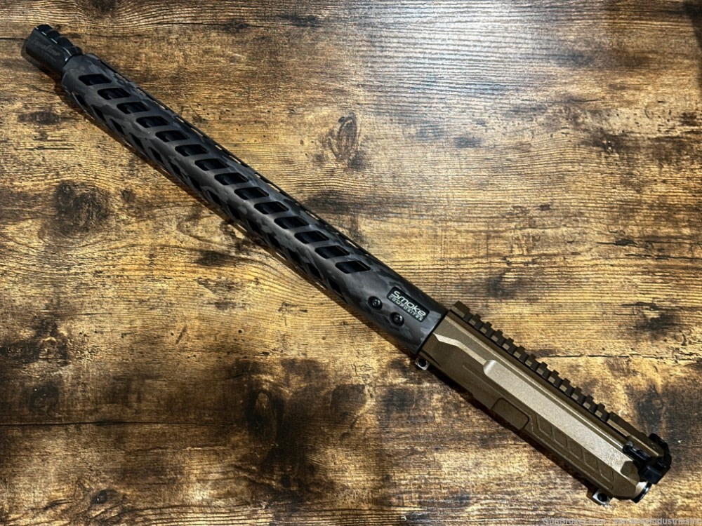 Competition AR9 PCC Complete Upper Receiver w/ Carbon Fiber Handguard ...