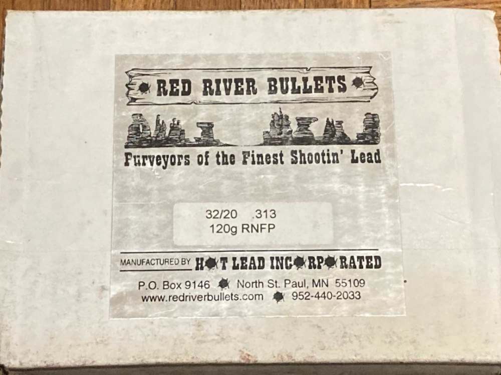 32 Cal 32-20 32/20 .313 120 gr Lead RNFP Bullets 500 pcs B - Reloading ...