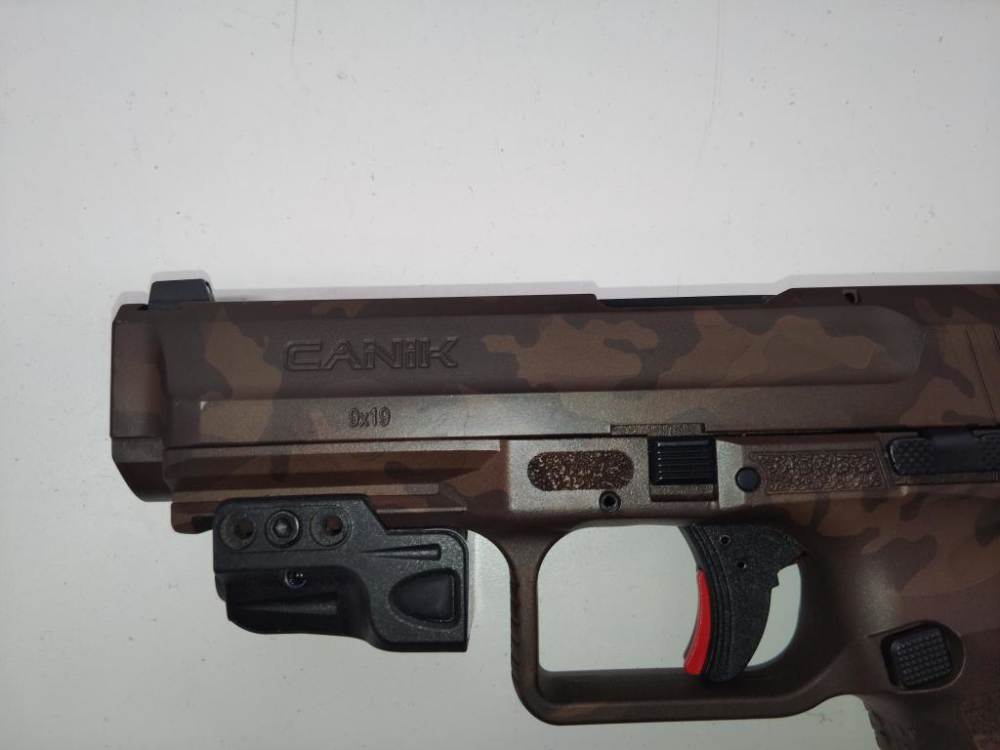 Canik Pistol TP9SF WoodCamo with case 2 mags mint shape - Semi Auto ...