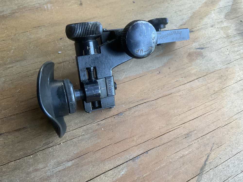 Excellent Redfield International Match Competition Rear Peep Target ...