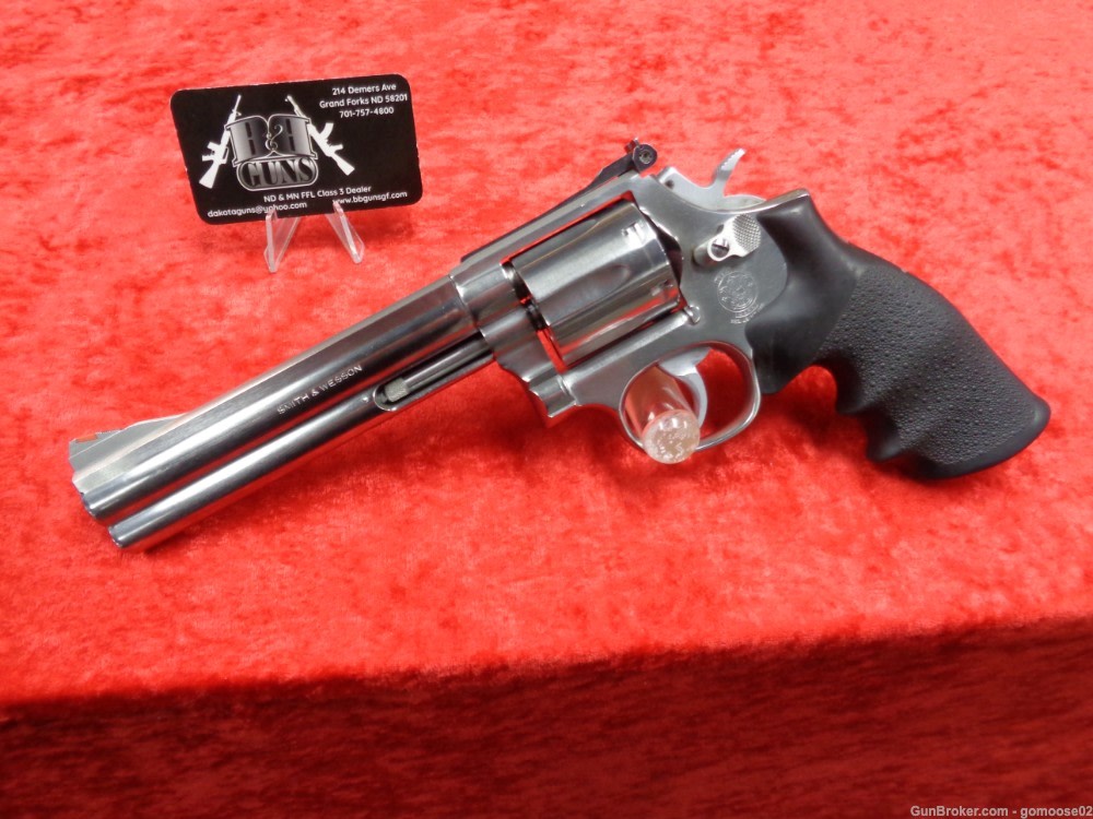 1989 S&W Model 686 Combat Magnum Stainless Steel 357 Mag 38 Special I ...
