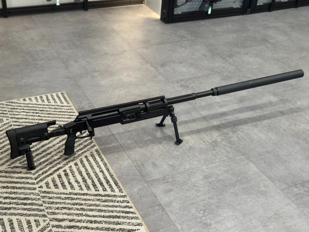 RARE SAN 511 Precision Rifle .50 BMG with 1 of 1 B&T Suppressor - Bolt ...