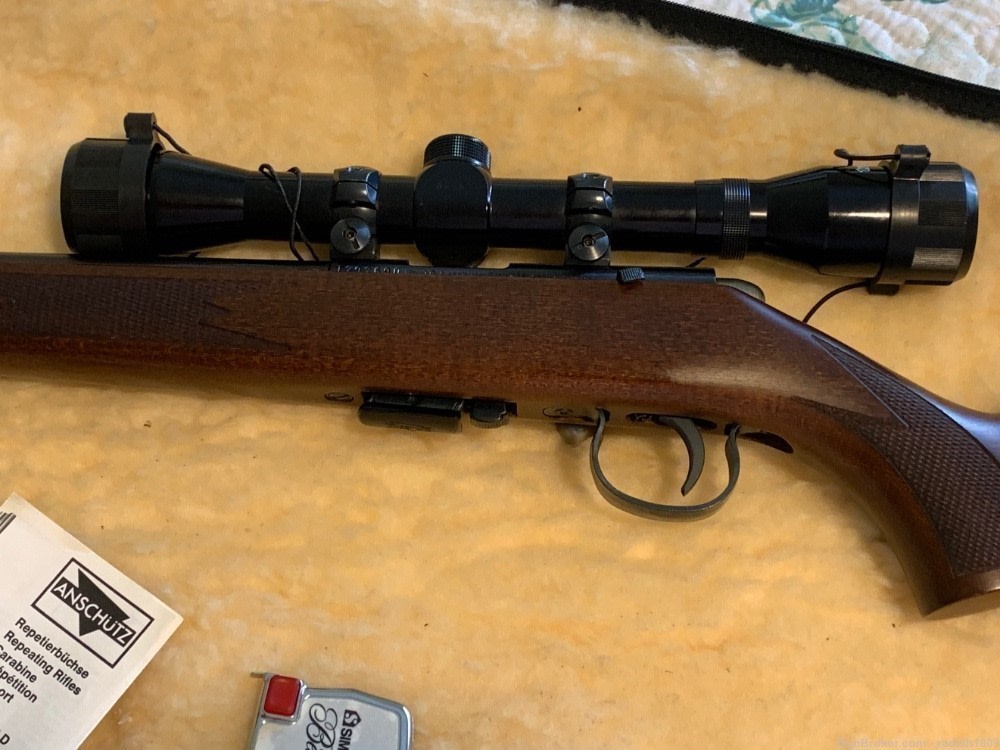 Anschutz; bolt action long….rifle/ Cal 22 - Bolt Action Rifles at ...