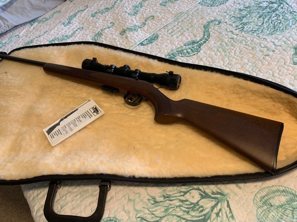 Anschutz; bolt action long….rifle/ Cal 22 - Bolt Action Rifles at ...