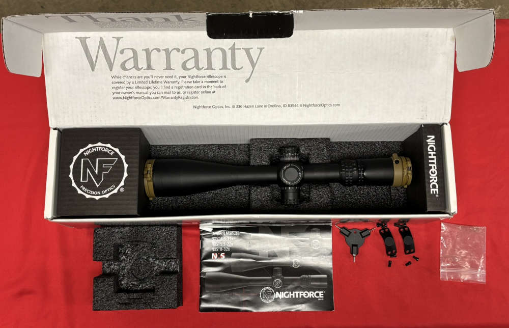 Nightforce C429 NXS 3.5-15x50 250 MOA-MOAR 847362004983 AA19099B optic - Scopes at GunBroker.com ...