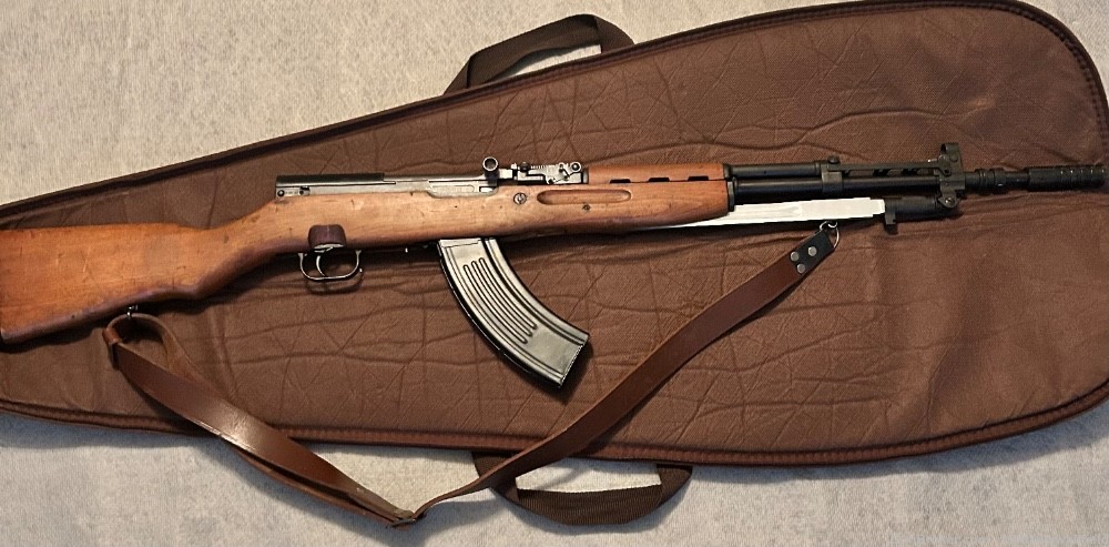 Yugo SKS W mag release - Semi Auto Rifles at GunBroker.com : 1123369342