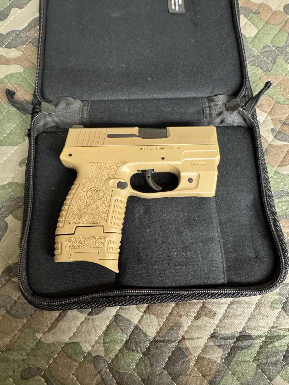FN 503 9MM FDE W INTEGRAL LIGHT - Semi Auto Pistols at GunBroker.com ...
