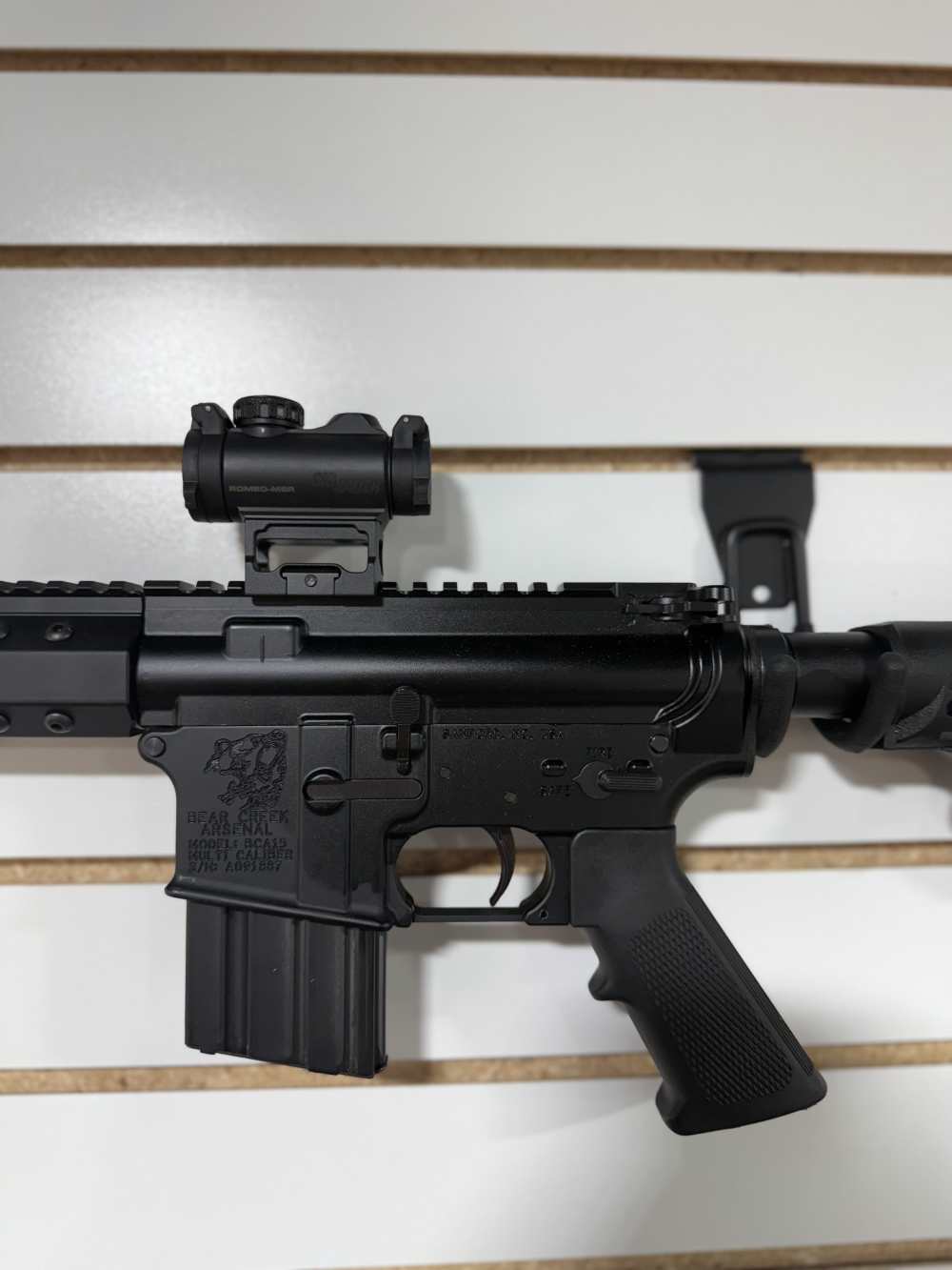 Bear creek arsenal 450 bushmaster ar10 - Semi Auto Rifles at GunBroker.com : 1123485749