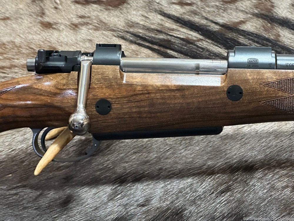 FREE SAFARI, NEW MAUSER M98 MAGNUM DIPLOMAT 450 RIGBY RIFLE GRADE 7 ...