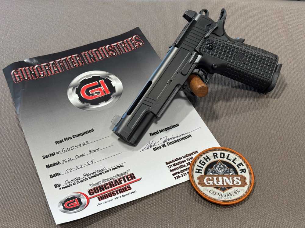 NEW GUNCRAFTER X2 2011 9MM 17RND DLC RMR READY UPGRADES! - Semi Auto ...