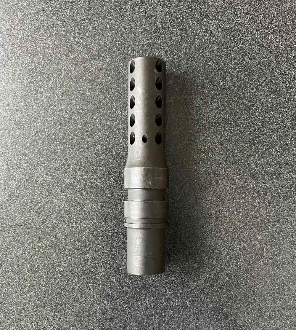 FN FAL Flash Suppressor Muzzle Brake & Bipod Mount Unit - NOS - Small ...