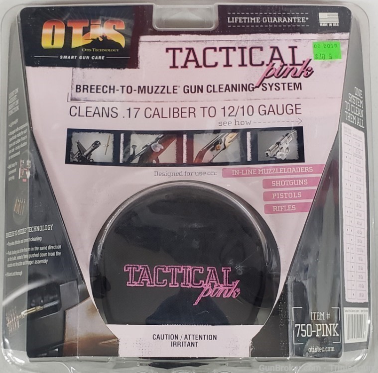 Otis Tactical .17 Caliber to 12 Gauge Cleaning Kit Pink - Gun Cleaning Kits & Supplies at ...