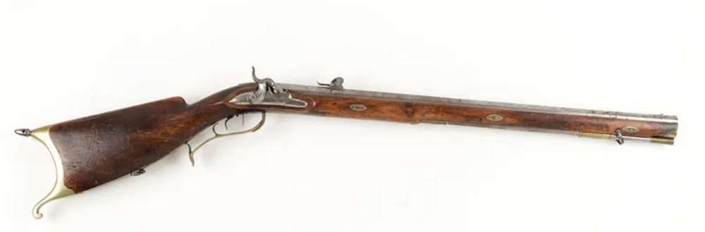 Rare 1840-50 German percussion Jaeger rifle CH D'Argent - Stuttgart ...
