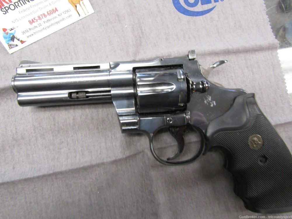 Colt Python 4 inch Used in very fine shape 357 mag 1963 production year - Revolvers at GunBroker ...