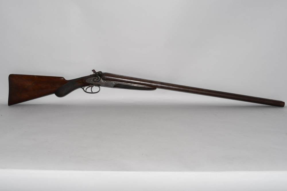 Unique American Arms Co GH Fox Patent Swing Out SxS Hammer Shotgun 10 G ...