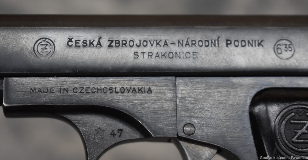 CZ Model 45 pistol in 25 ACP made 1947 - Curios & Relics at GunBroker ...