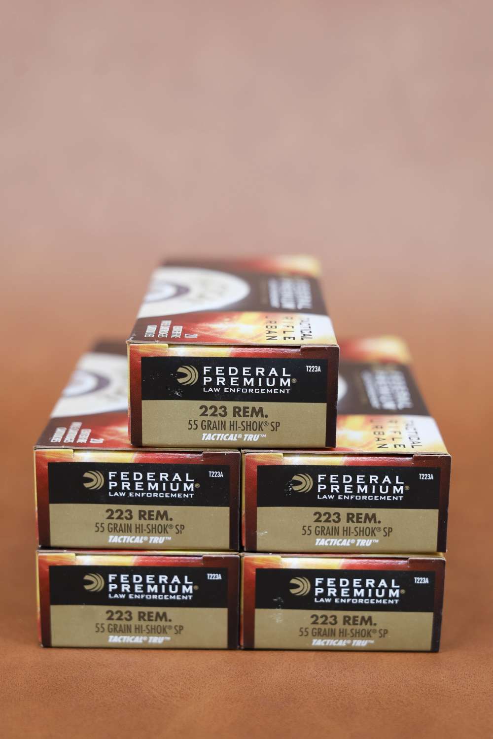 223 Rem 55Gr Hi-Shok Soft Point - Federal T223A - 100 Rounds - Rifle ...