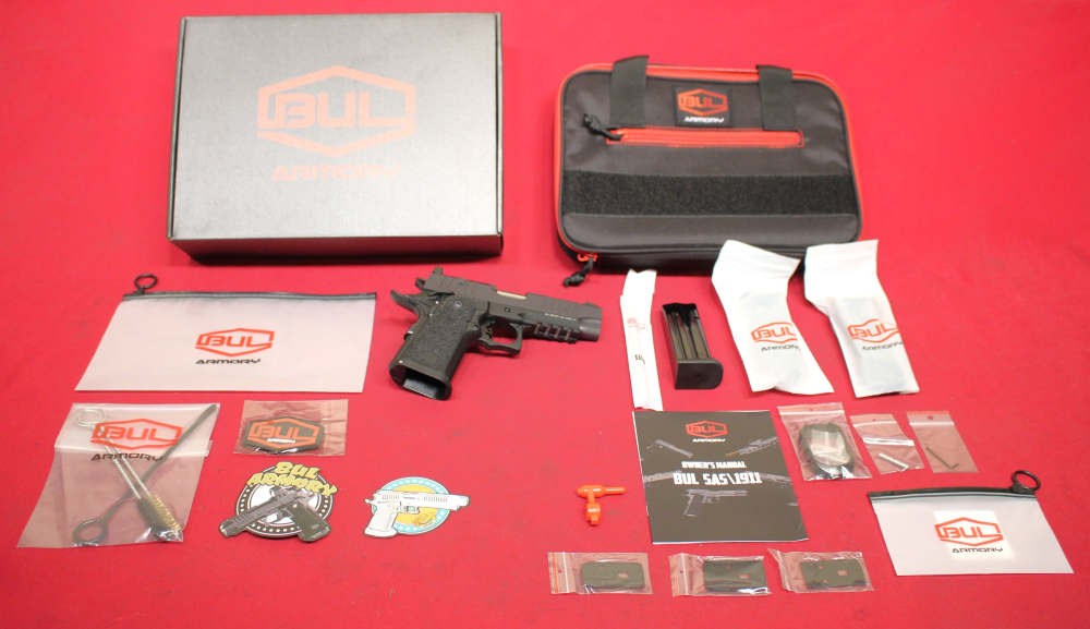 BUL Armory EDC Pro 9mm Compact Pistol - 4.25" Bbl, 16rd Mags, Optics Ready - Semi Auto Pistols ...