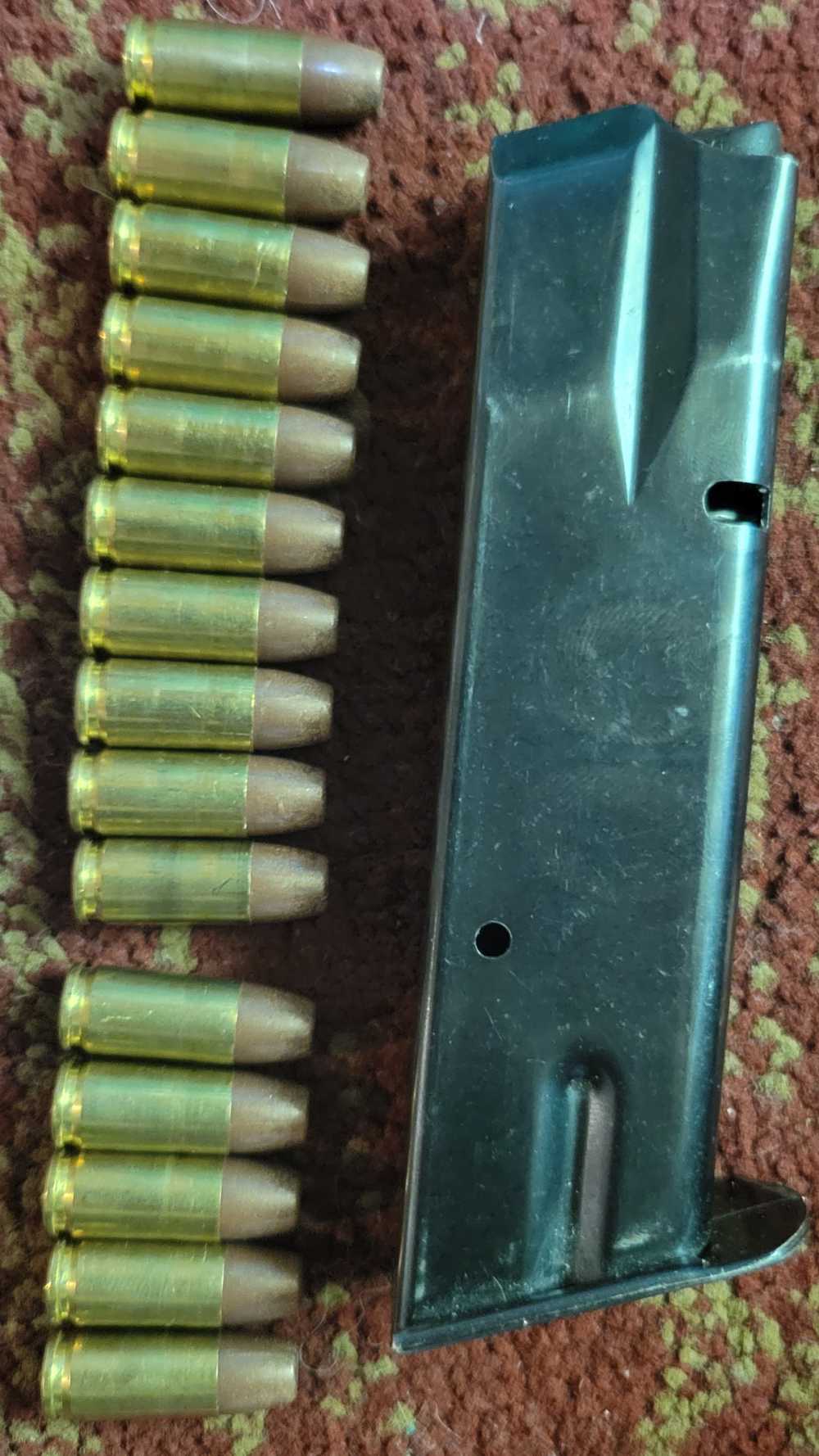 Jericho 941 9mm 15 round magazine IWI marked 9x19mm 9mm Luger - Pistol ...