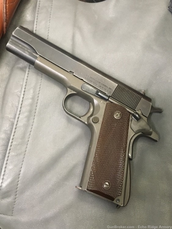 Remington Rand 1911A1 Rare 1943 WW2 Original - Semi Auto Pistols at GunBroker.com : 1124295814