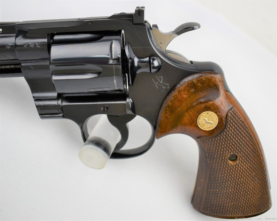 Colt Python 4” Blue 1st Gen. 1965 - Revolvers at GunBroker.com : 1124303535