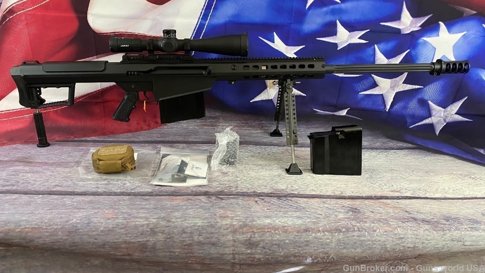 BARRETT M107A1 50BMG INTERNATIONAL MILITARY CONTRACT OVERRUN 10RD ...