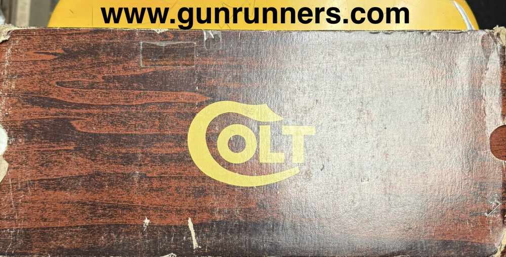 Colt Trooper MKIII, Coltguard finish, .22 Magnum, 4" barrel, w/battered ...