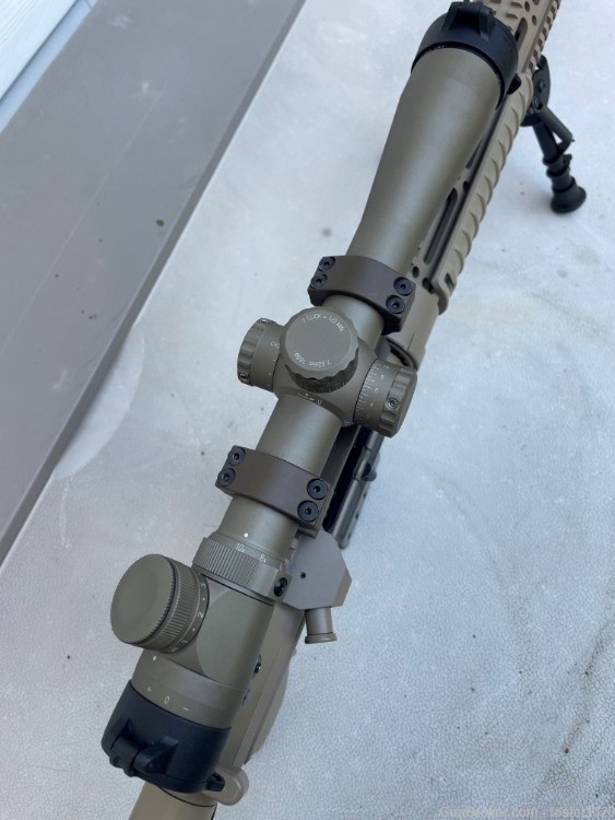 M110 Leupold M2 MK4 with KAC mount Knights Armament Taupe 24755 30mm ...