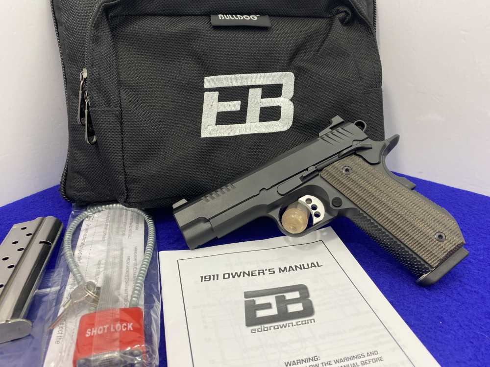 Ed Brown KC9 9mm Black 4" *SMALLER, THINNER, LIGHTER THAN FULL SIZE ...