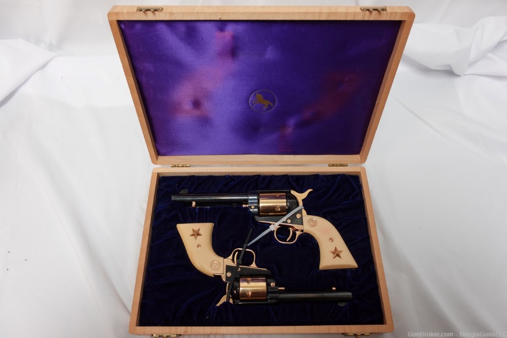 1967 Colt SAA Frontier Scout Alamo Model 2 Gun Set with Case .45 LC ...