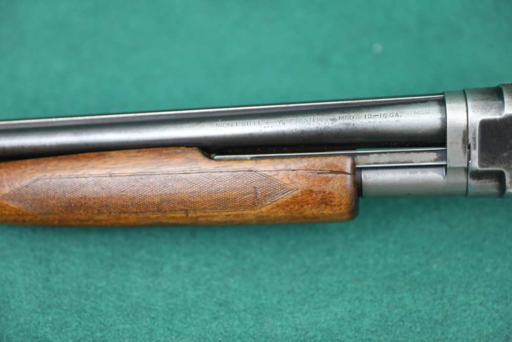 B6845 Winchester model 12 solid rib 16ga 16 gauge 1923 - Pump Action ...