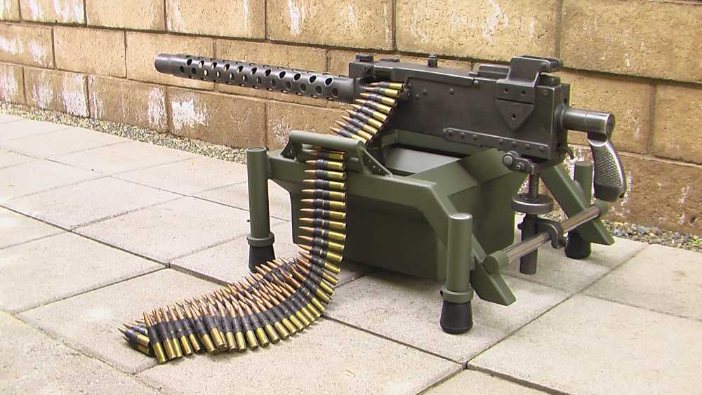 Custom 1919 Table Top Mount For Browning 1919A4 - Other Gun Accessories ...