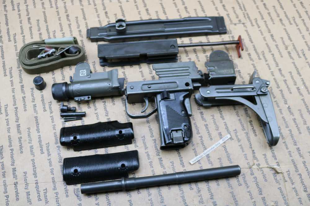 Israeli Military UZI Kit 9mm SMG IMI Model A Original Barrel HANDPICK ...