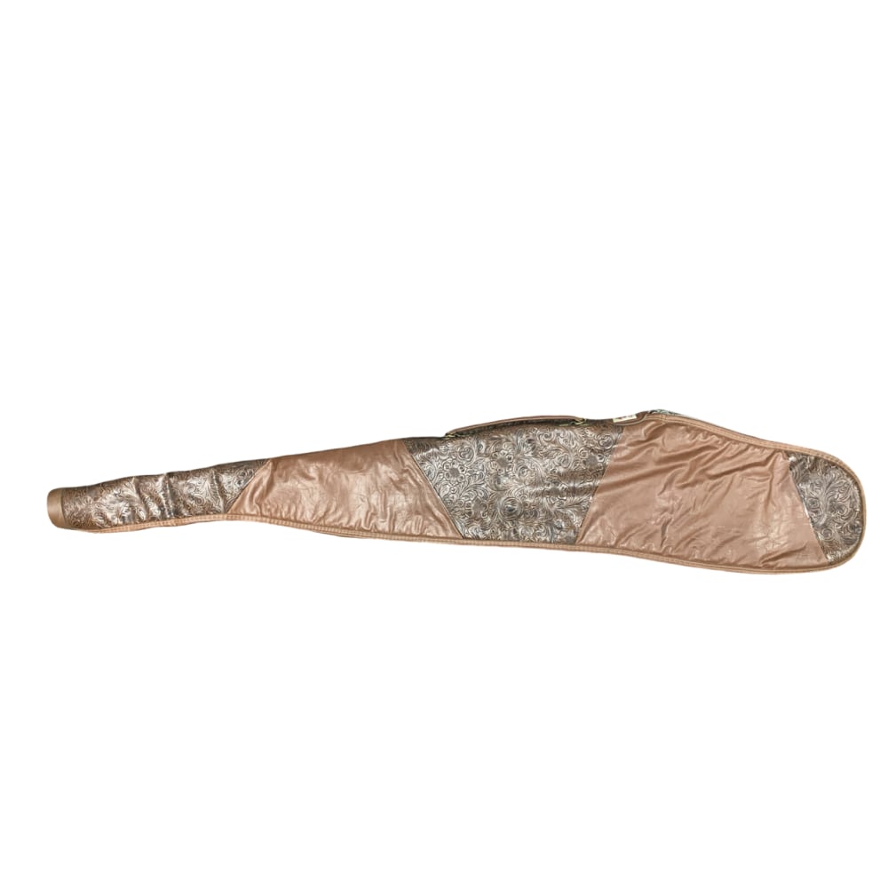 Apache 48" Rifle Bag Vintage Gun Bag – Brown Embossed leather - Gun ...