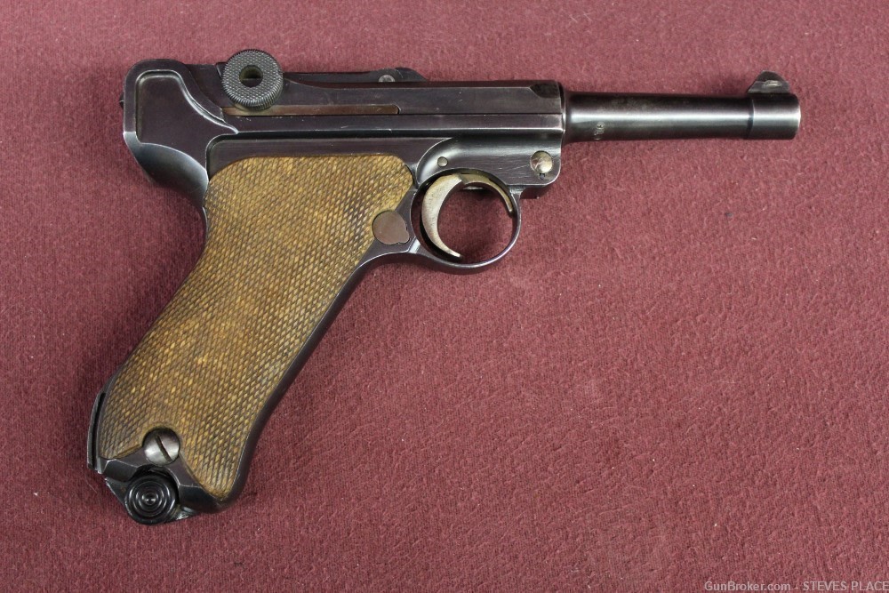 1923 DWM Safe & Loaded Commerical Luger 7.65mm / .30 Luger - Semi Auto ...