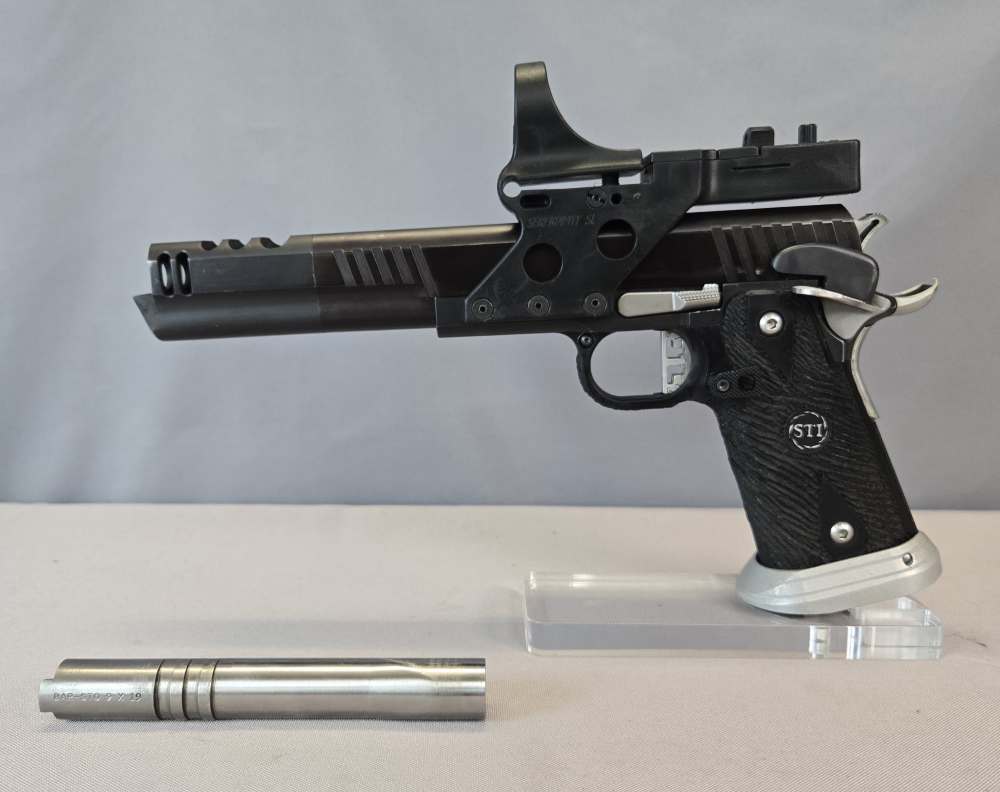 STI 2011 DVC Open 9mm Major/.38 SUPER w/ Extra Barrel - Semi Auto ...