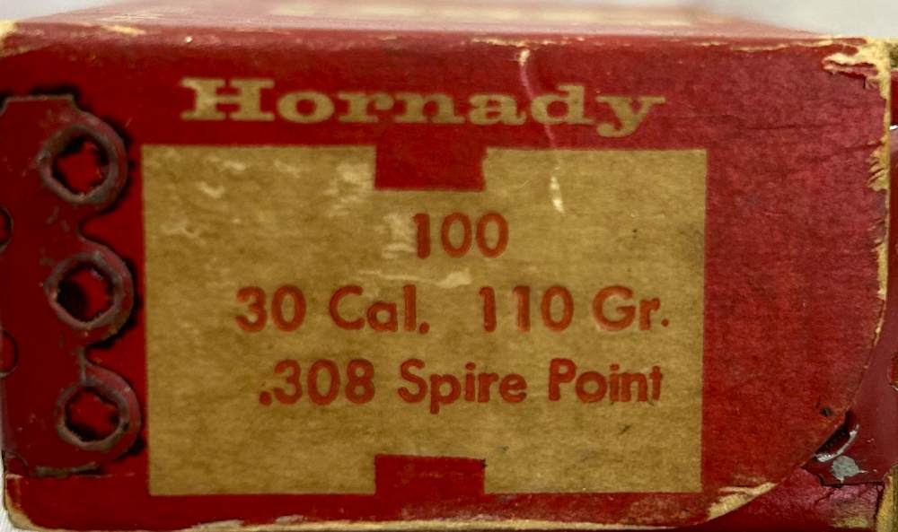 40 Hornady 30 Cal (308) 110 Gr Spire Point Bullets - Reloading Bullets ...