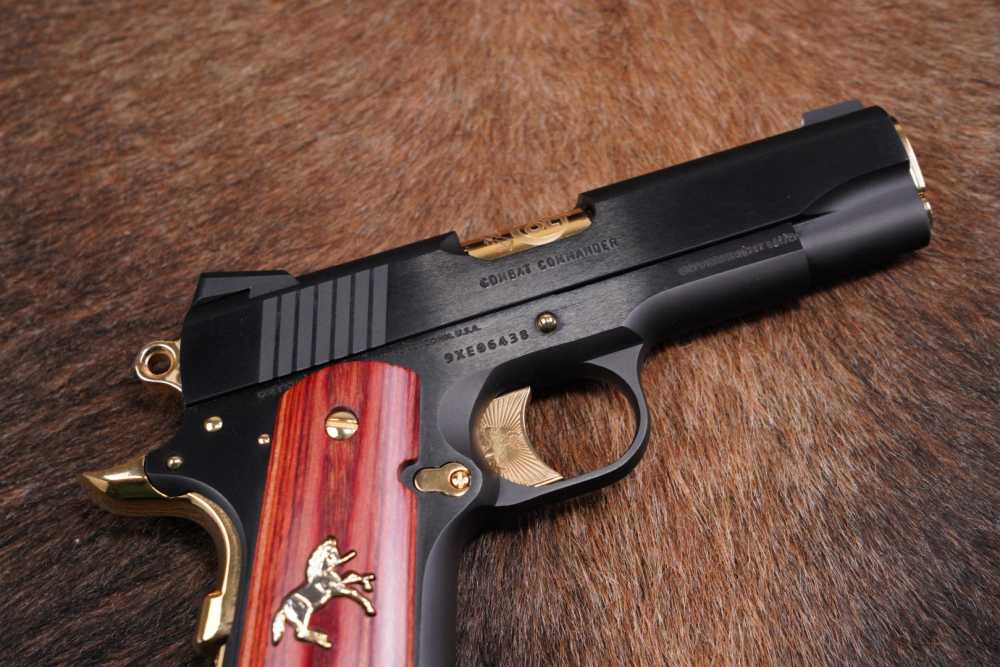 Custom Colt Combat Commander 1911 Model 04942XE 4 1/4" 9mm CA/PPT LNIB ...
