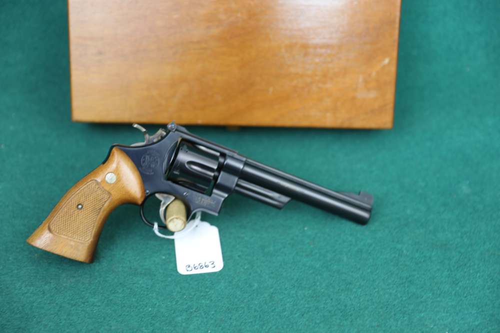 B6863 Smith and Wesson S&W 25-2 45 ACP in display case high condition ...