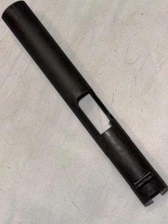 NOS WWII WW II Colt 1911A1 Slide, Barrel Recoil Spring, Plug - WWI ...