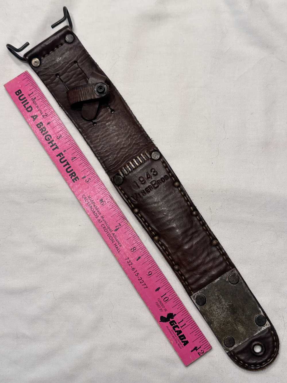 WWII WW II U.S. M6 M 6 Scabbard For The M3 Fighting Knife & USMC ...