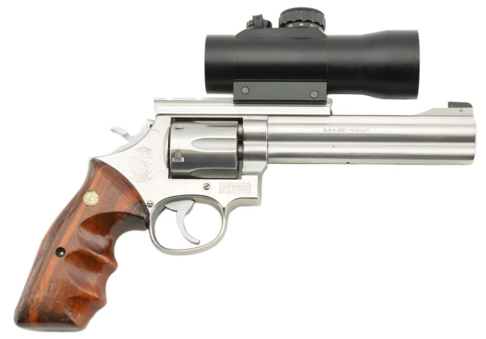 S&W Distinguished Combat Magnum Model 686 Stainless 357 Mag - Revolvers ...