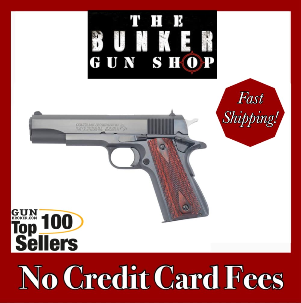 NEW! COLT MODEL 1911 GOVT SEMI AUTO .45 ACP O1970A1CS - Semi Auto ...