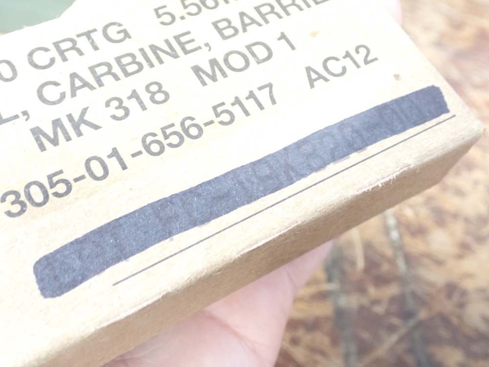 20rd - MK 318 MOD 1 BARRIER - 5.56 MK318 556 - Vintage Ammo at ...