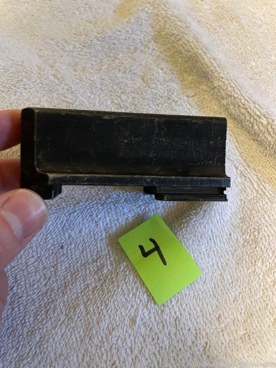 M1 thompson receiver section rear saw cut great shape demill - NFA ...