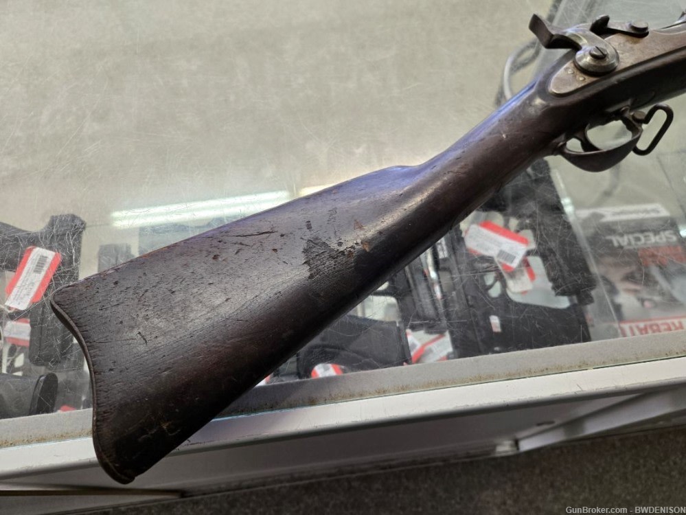 US Springfield 1863 Marked Model 1870 Chambered in 50-70 36" bbl Low ...