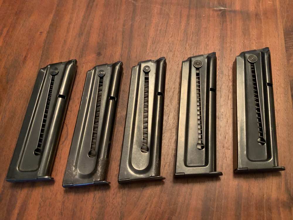 Colt Service Model Ace .22 Pistol Five Magazines 1978-1982 - Semi Auto ...