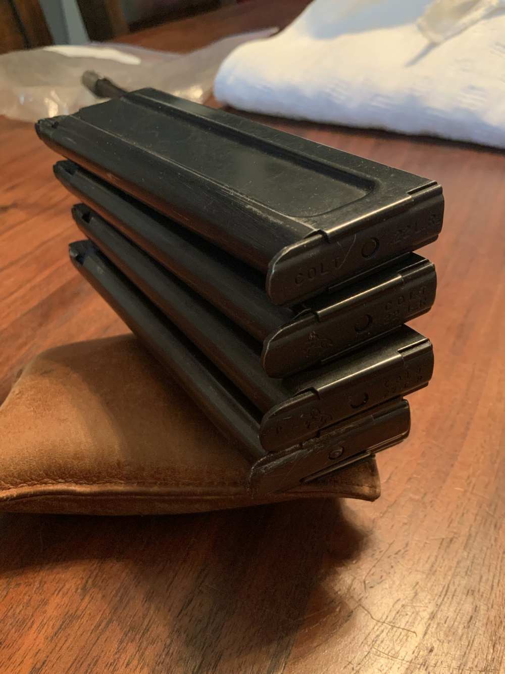 Colt Service Model Ace .22 Pistol & Conversion Unit “FIVE” Magazines ...