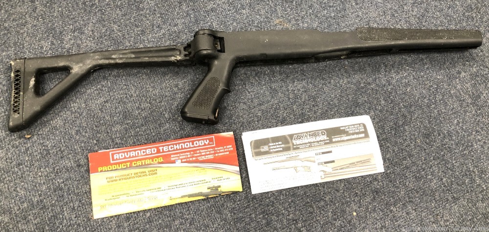 Advanced Technology Black SKS Fixed Ultralight Stock - BROKEN FOLDING ...