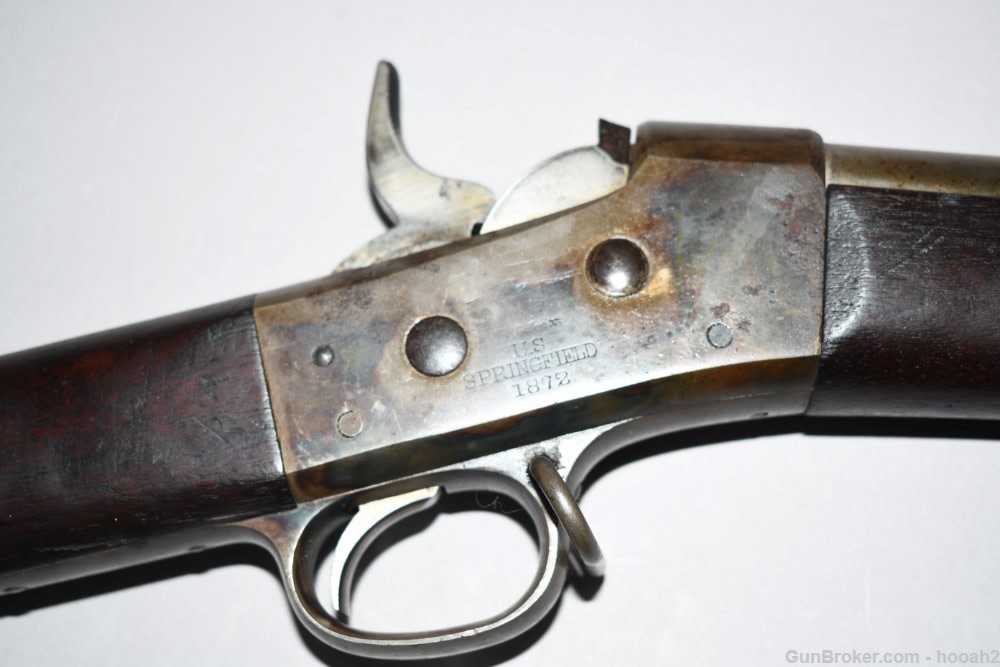 US Springfield Model 1871 Rolling Block Single Shot Rifle 50-70 Govt ...